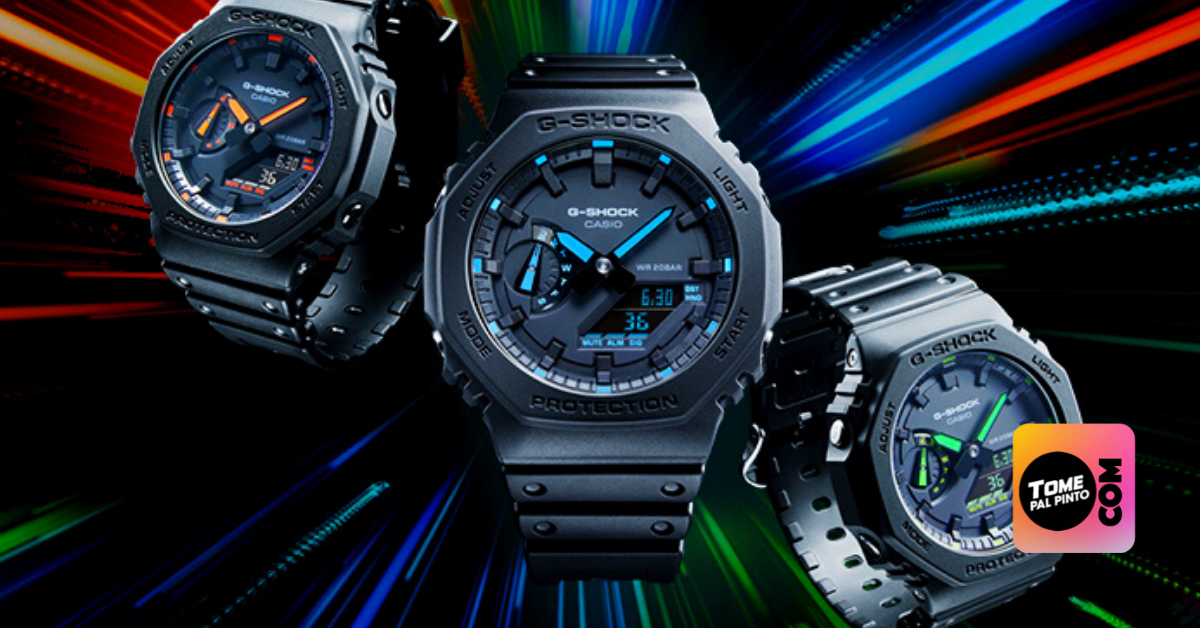 El regreso del neón: Casio vuelve con tonos de los 80