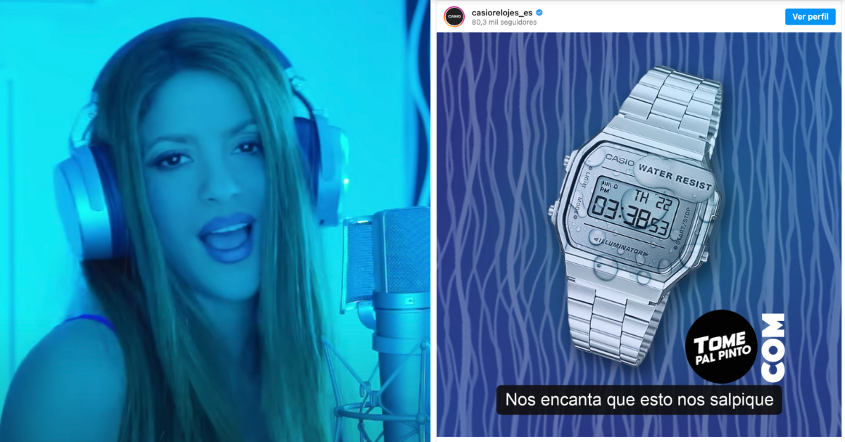 CASIO vuelve a tirarle a Shakira ahora con bazuca : “Nos encante que ...