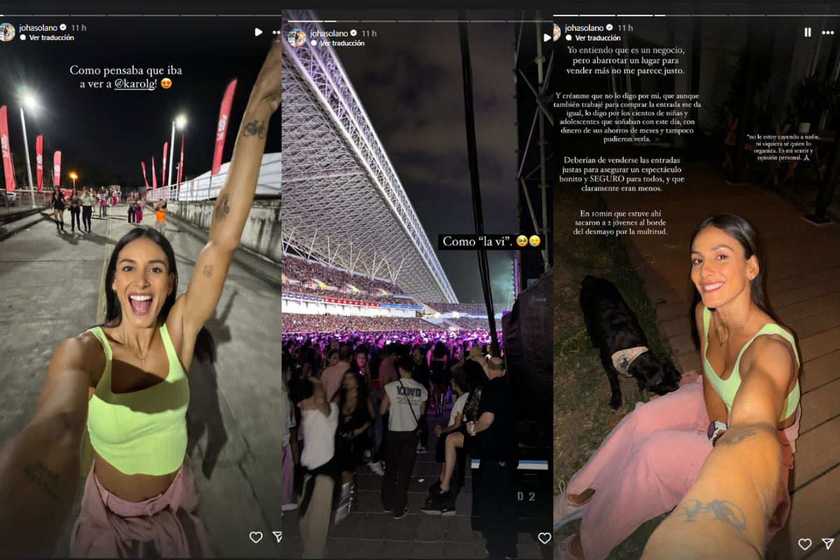 Johanna Solano Critica Concierto de Karol G en Costa Rica